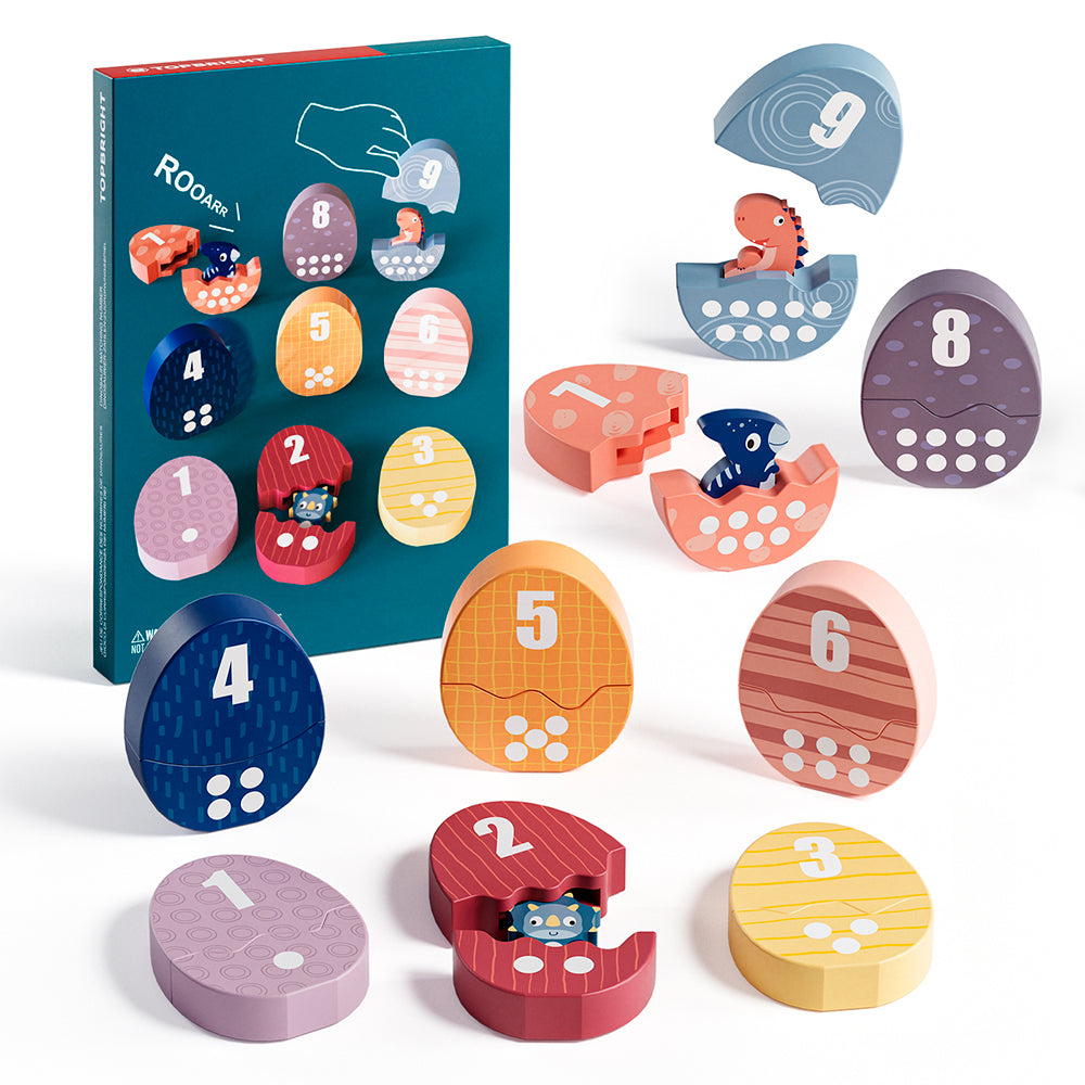 Dinosaur Number Matching Game – Boutique LeoLudo